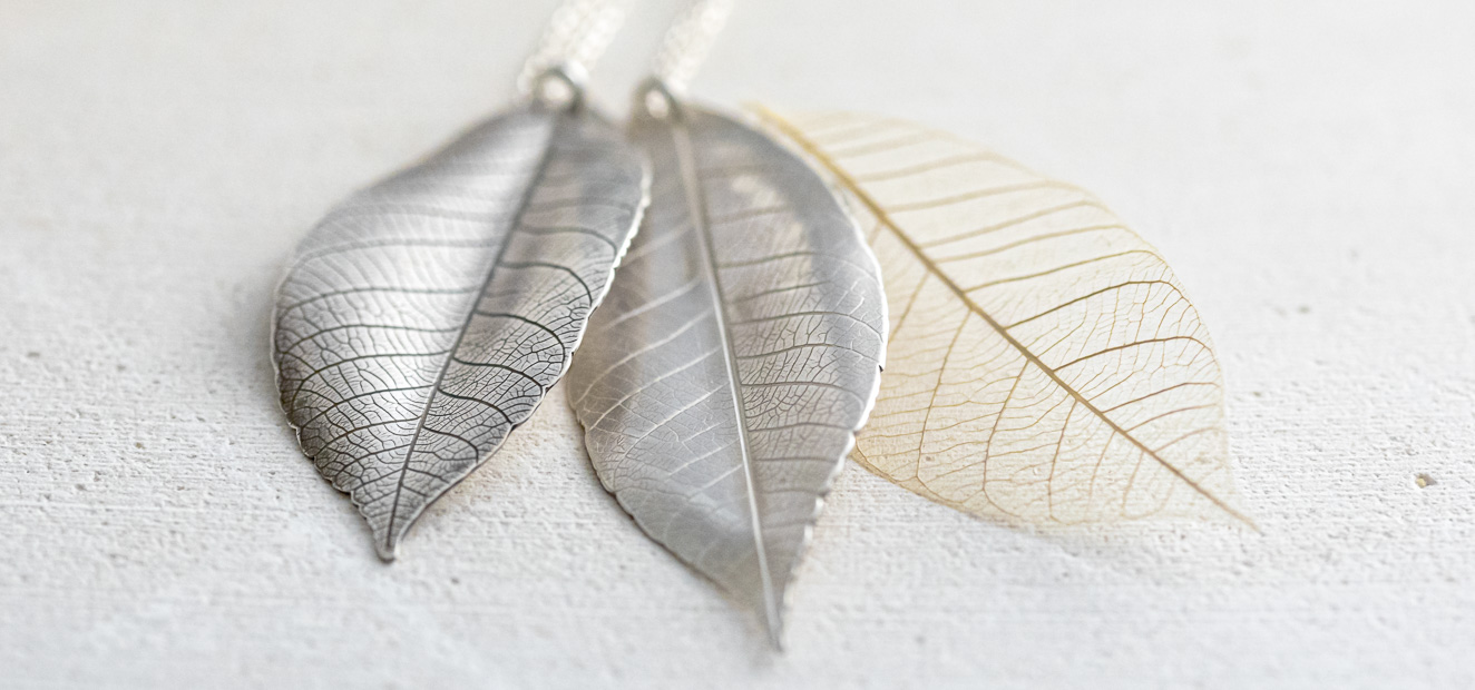 Make a Silver Leaf Pendant Taster Class | Kingham Jewellery School